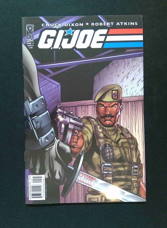 GI Joe #5B IDW Comics 2009 VF+ Atkins Variant | Comic Books - Modern ...