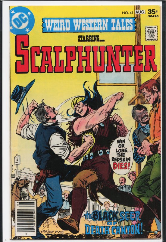 Weird Western Tales #41 (1977) Scalphunter | Comic Books - Bronze Age ...