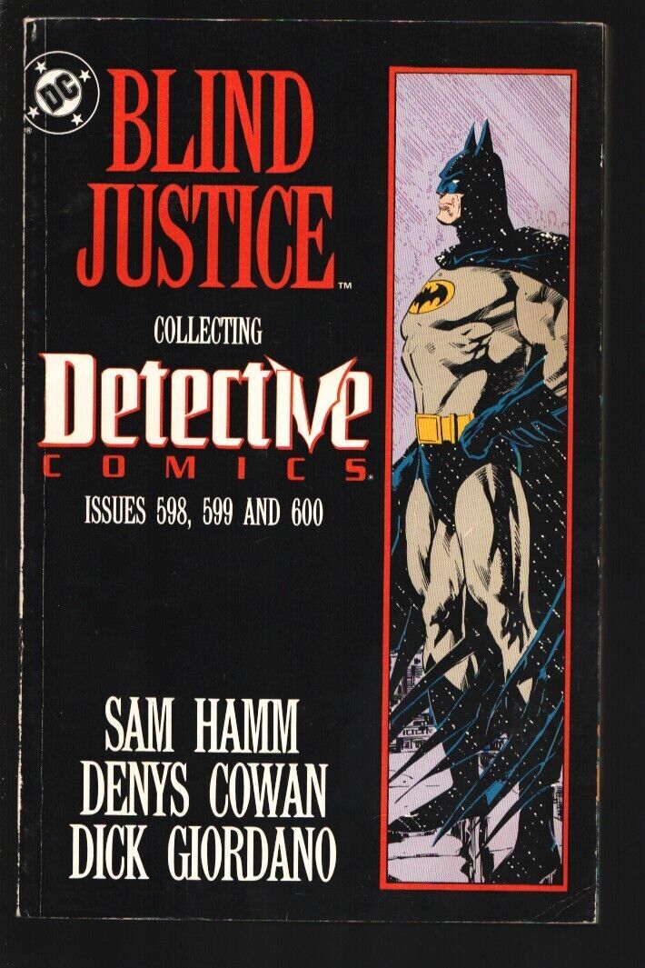 Blind Justice-no # 1989-Collecting Detective comics #598-600-Batman ...