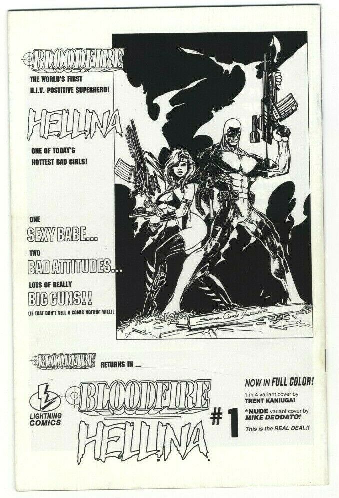 Hellina: Kiss of Death #1 - Lightning Comics - July 1995 | Comic Books ...