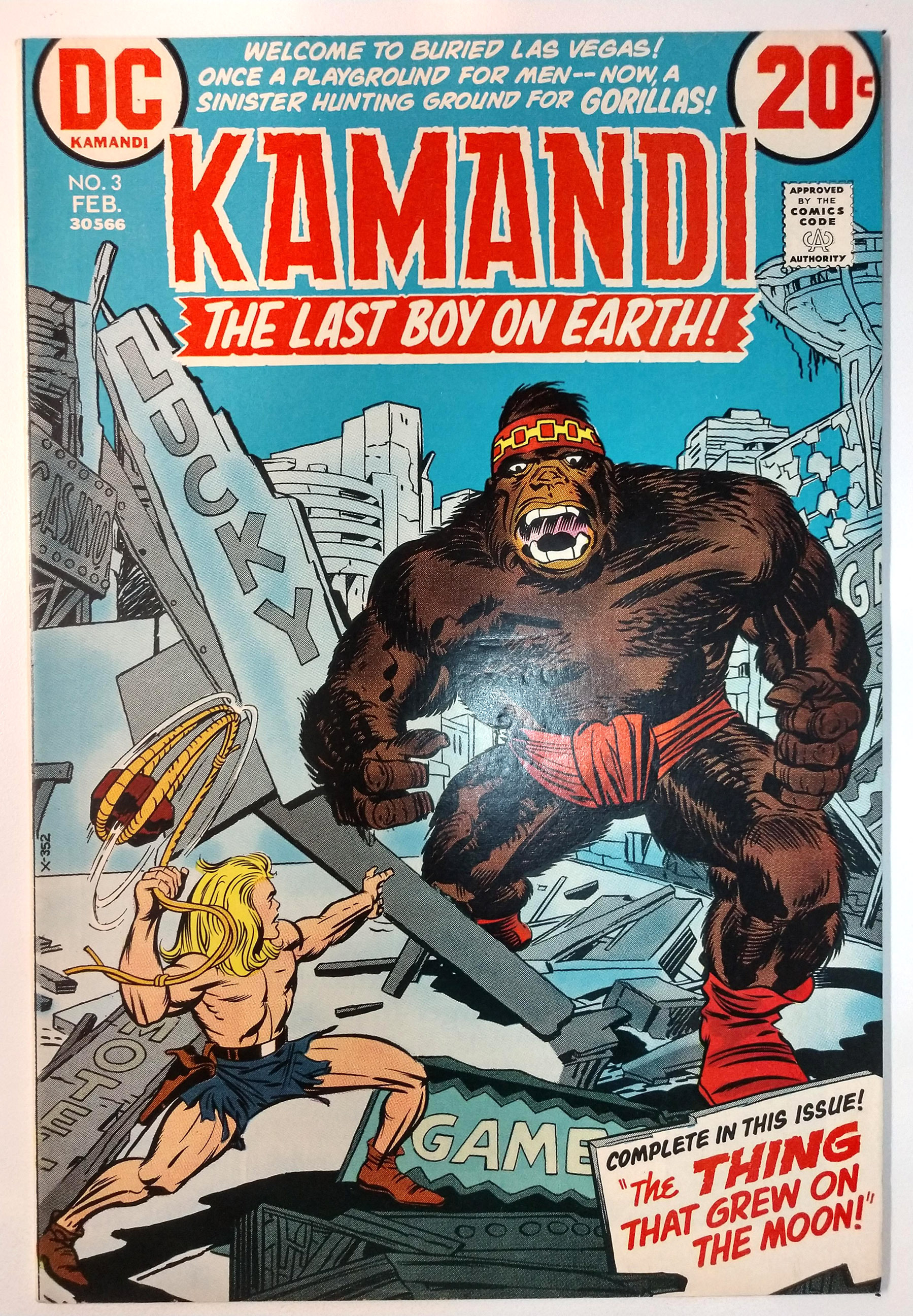 Kamandi, the Last Boy on earth #3 (8.5, 1973) Kamandi | Comic Books ...