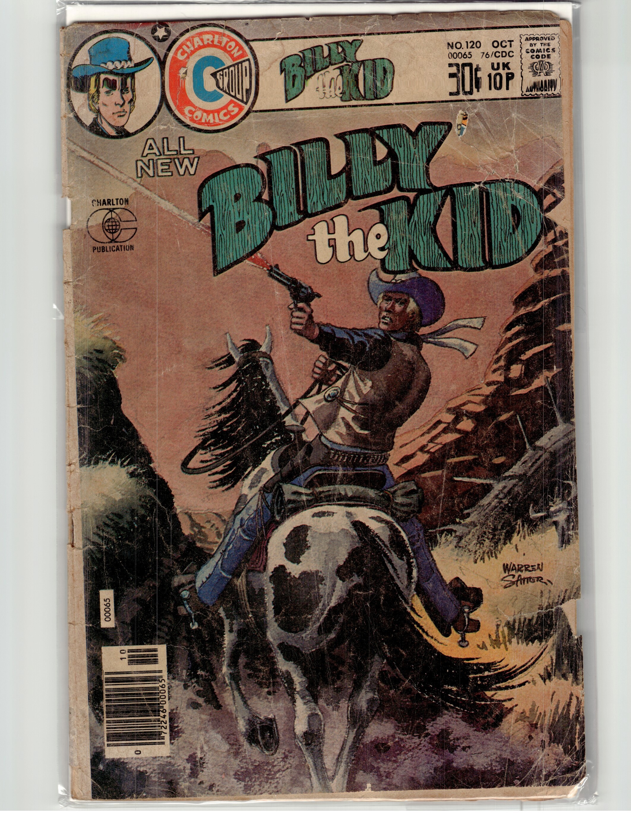 Billy the Kid #120 (1976) Billy the Kid | Comic Books - Bronze Age ...