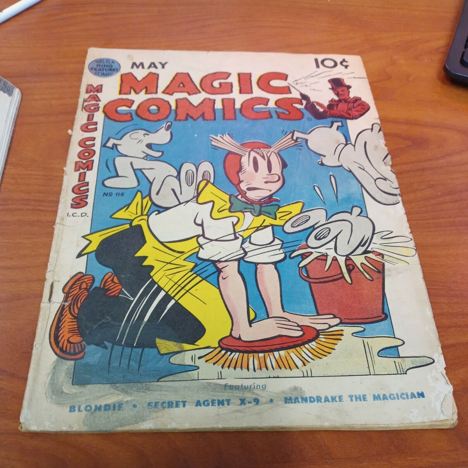 Magic Comics #118 1949-Dagwood-Blondie-Mandrake-Secret Agent X-9 David Mckay | Comic Books ...
