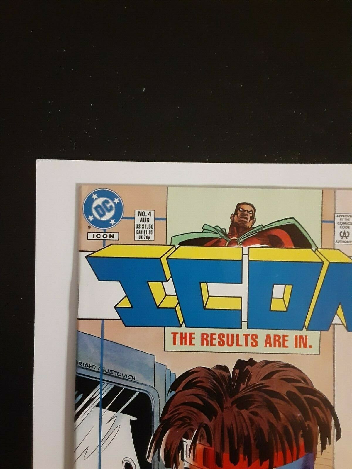 Icon #4 Written by Dwayne McDuffie, Art by Mark Bright and Mike ...