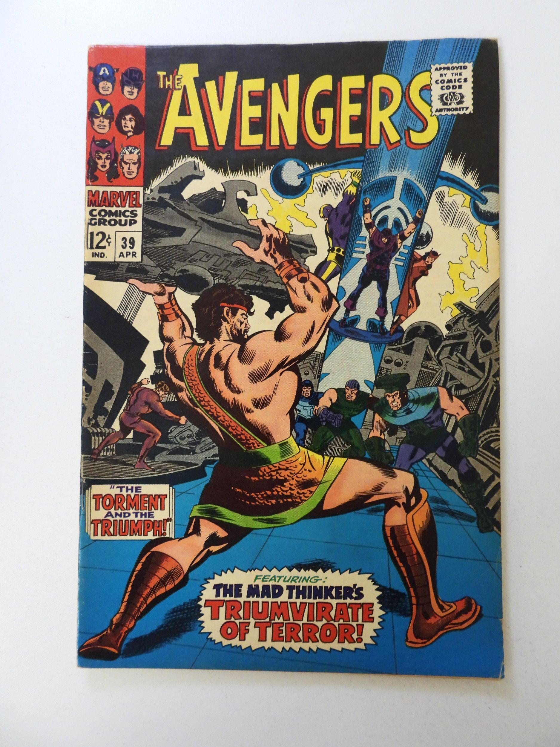 The Avengers #39 (1967) FN/VF condition | Comic Books - Silver Age ...
