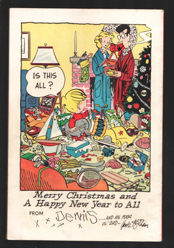 Dennis The Menace Giant Christmas Special 3 1956-Pines-100 page Giant ...