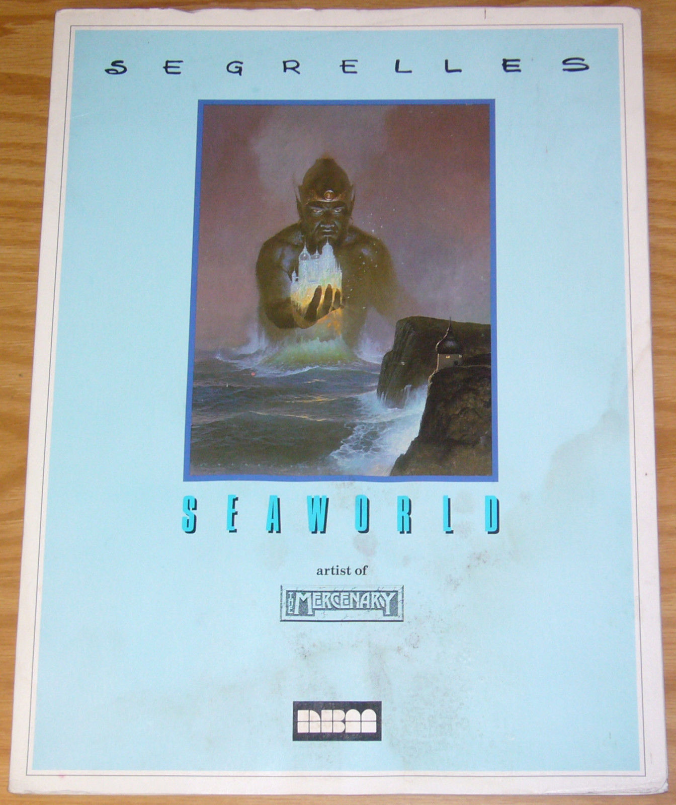 Seaworld portfolio by Segrelles (artist of the Mercenary) from NBM 1986 ...