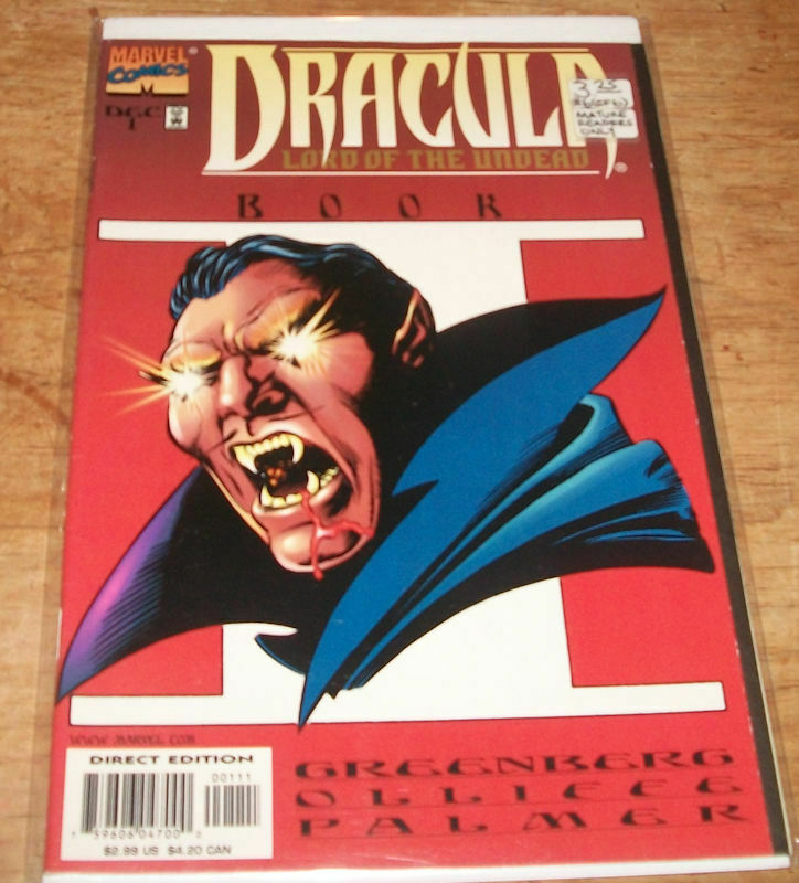 Dracula mini-series 1 - 3 Dracula saves the world! Near Mint+ | Comic ...