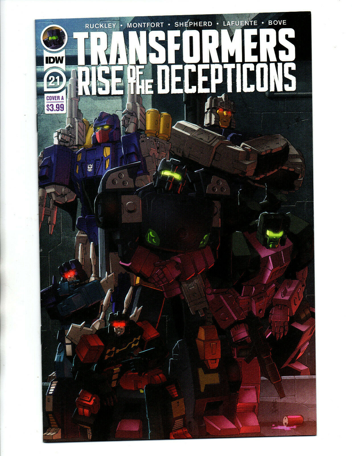 Transformers #21 Cover A - Rise of the Decepticons - IDW - 2020 - NM ...