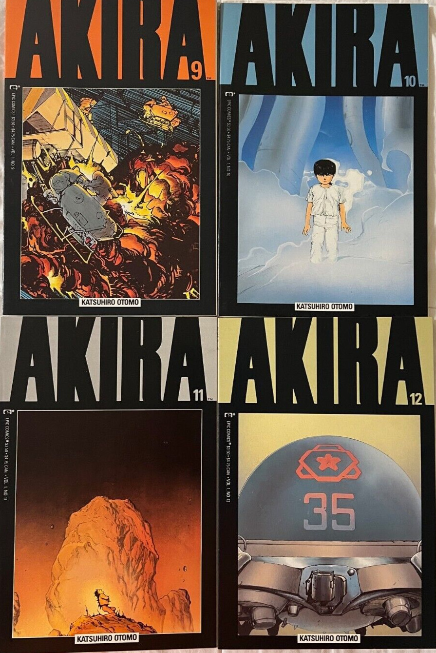 Akira #1-25 missing 20,22,23 By Katsuhiro Otomo Epic Comics 1988 TMB4 ...