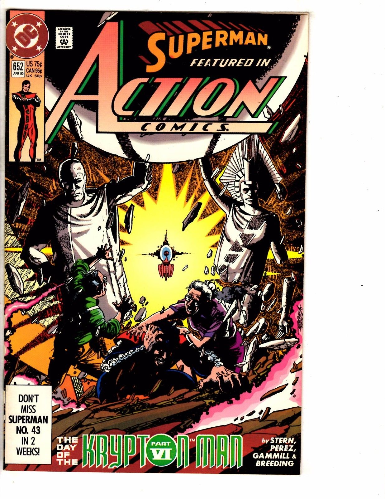 8 Action Comics DC Comic Books # 652 653 654 655 656 657 658 659 ...