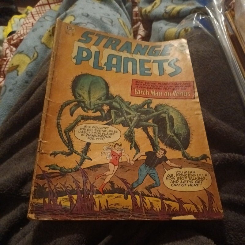 Strange Planets #11 super comics 1963 I.W. Wally Wood An Earth Man on ...