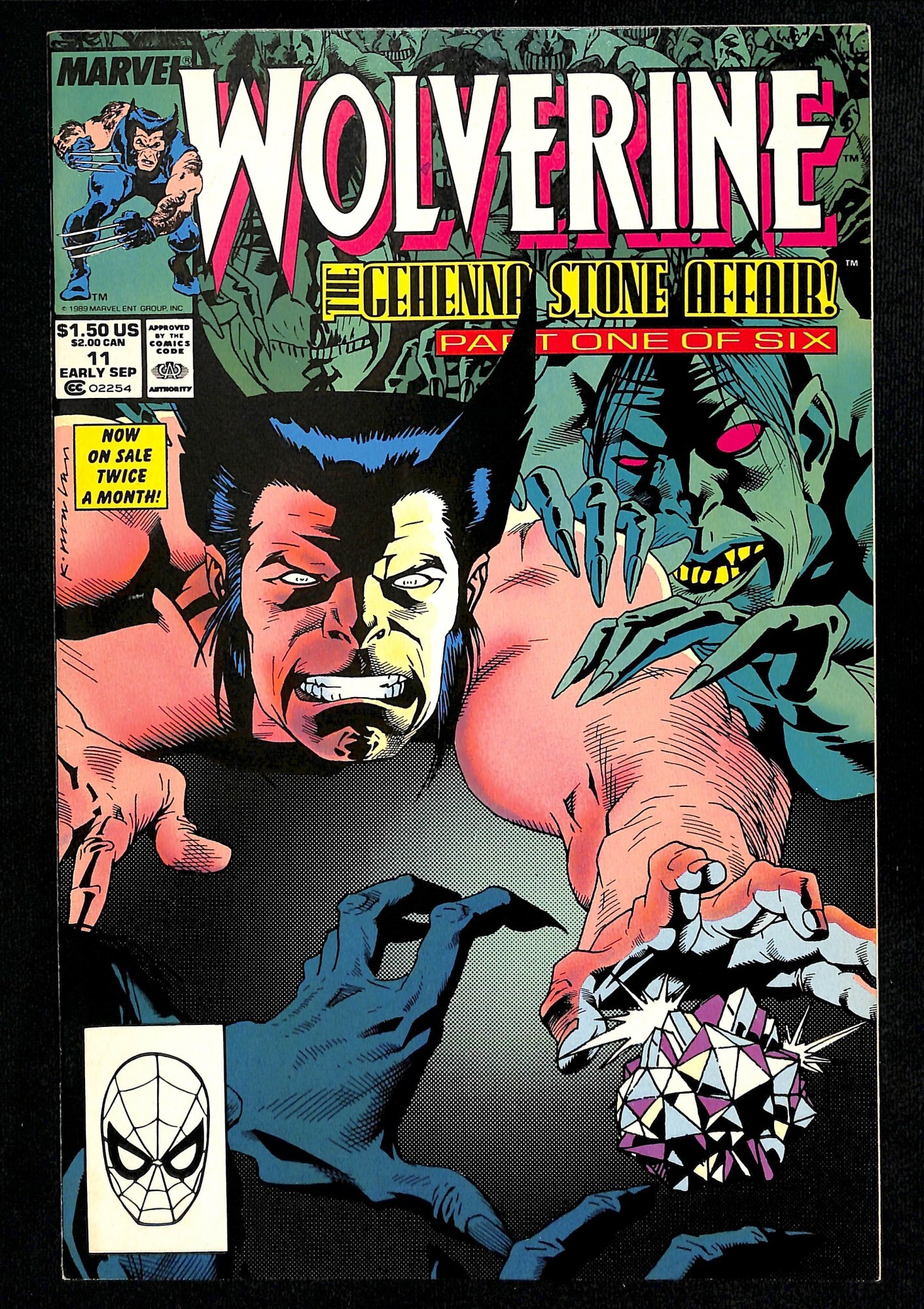 Wolverine #11 (1989) | Comic Books - Copper Age, Marvel / HipComic
