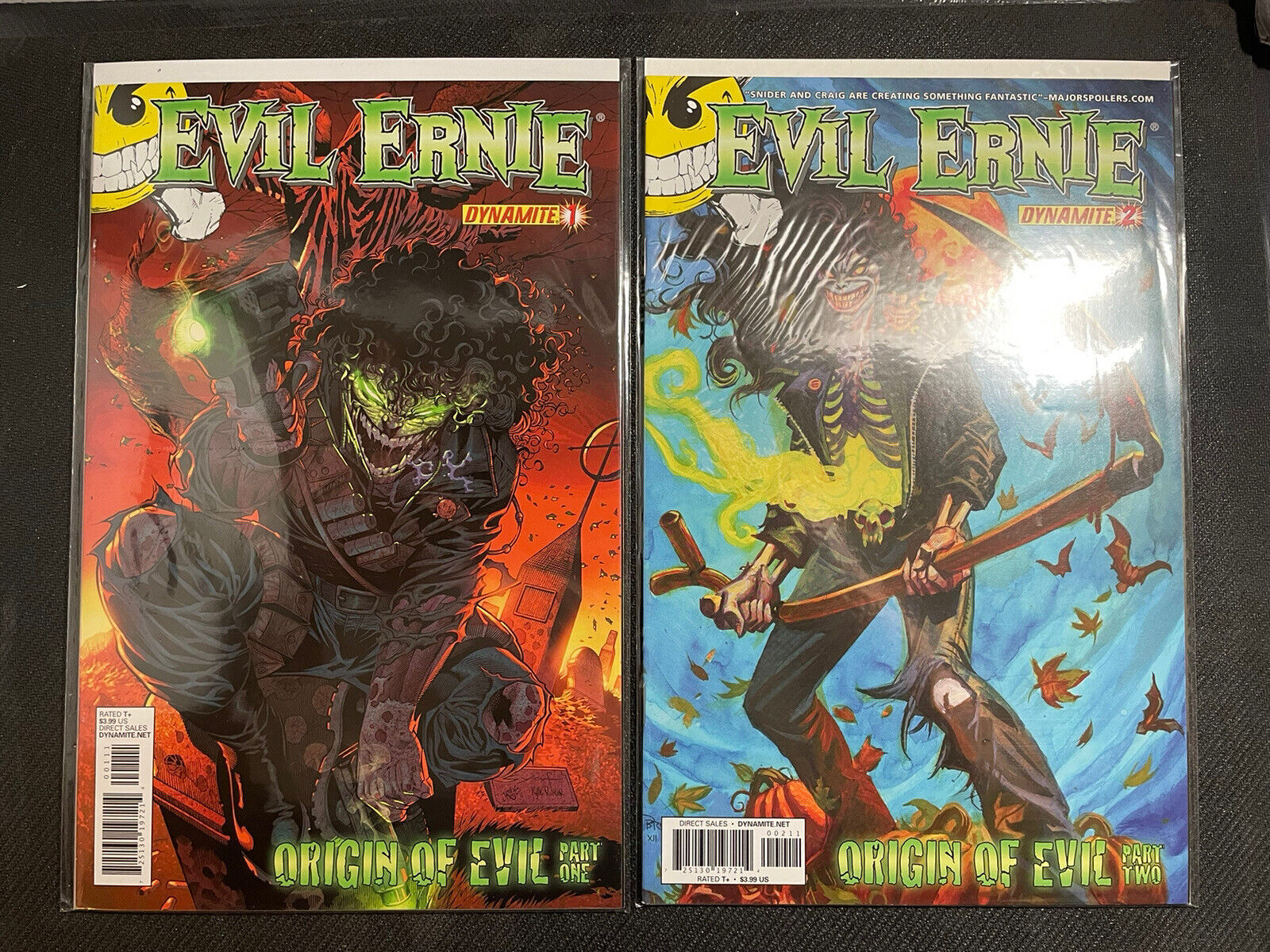 Evil Ernie Dynamite Comics #1 & #2 Comic Books Origin of Evil Part One ...