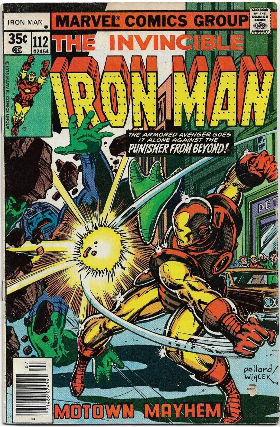Invincible Iron Man#112 FN/VF 1978 Marvel Bronze Comics. $6 Unlimited ...
