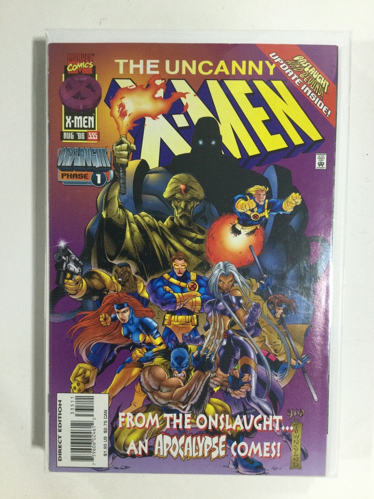 The Uncanny X-Men #335 (1996) VF3B129 VERY FINE 8.0 | Comic Books ...