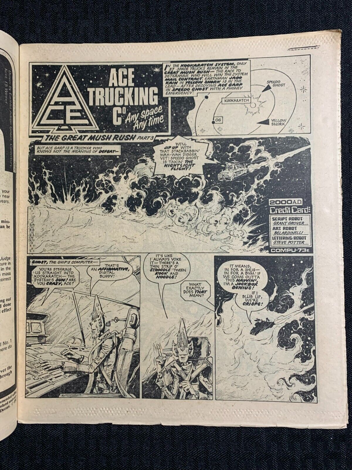 1982 Feb 27 2000 A.D. JUDGE DREDD #253 VG+ 4.5 The Apocalypse War ...