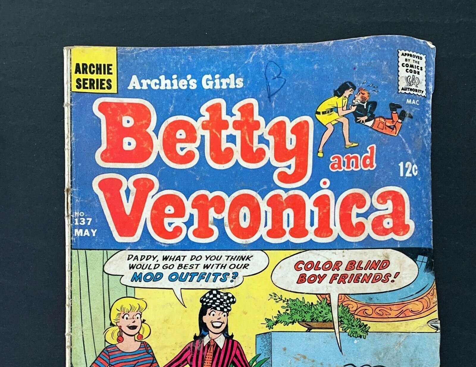 Archie'S Girls Betty And Veronica #137 Archie Comics 1967 Vg- | Comic ...