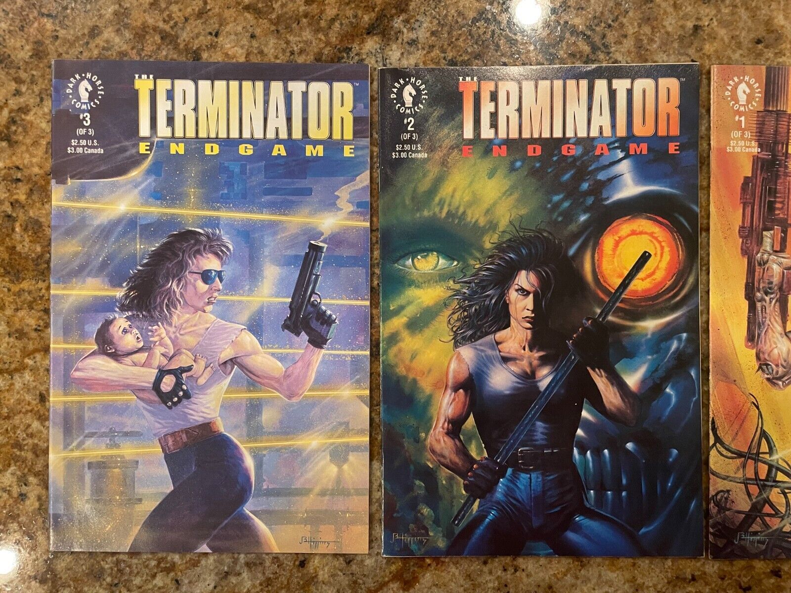 Terminator Endgame Complete Dark Horse Comics LTD Series #1 2 3 ...
