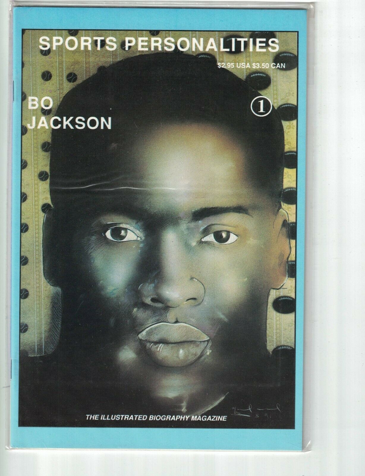 Sports Personalities #1 VF/NM bo jackson biography - diamond limited ...