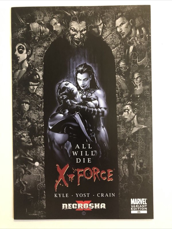X-Force #25 Clayton Crain Bram Stoker's Dracula Movie Poster Variant ...