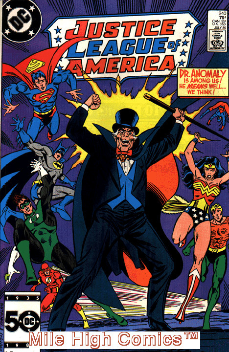 JUSTICE LEAGUE OF AMERICA (1960 Series) (DC) #240 Fine Comics Book ...