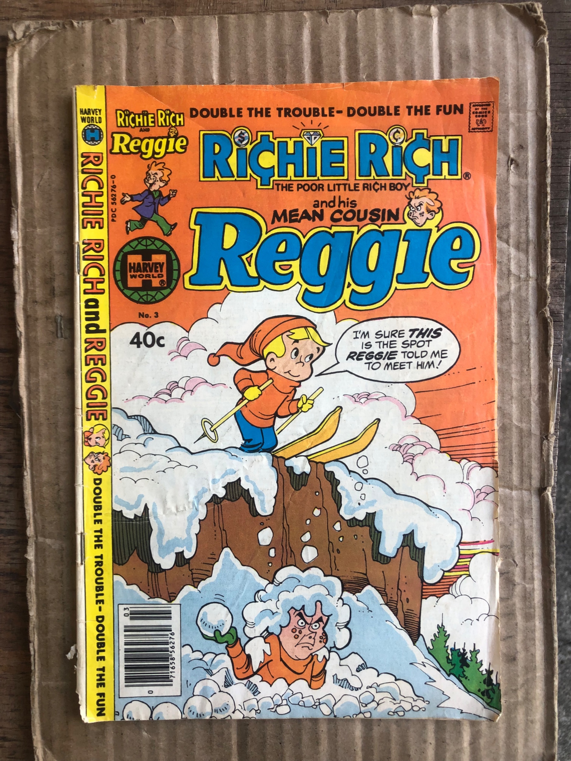 Richie Rich and His Mean Cousin Reggie #3 (1980) | Comic Books - Bronze ...