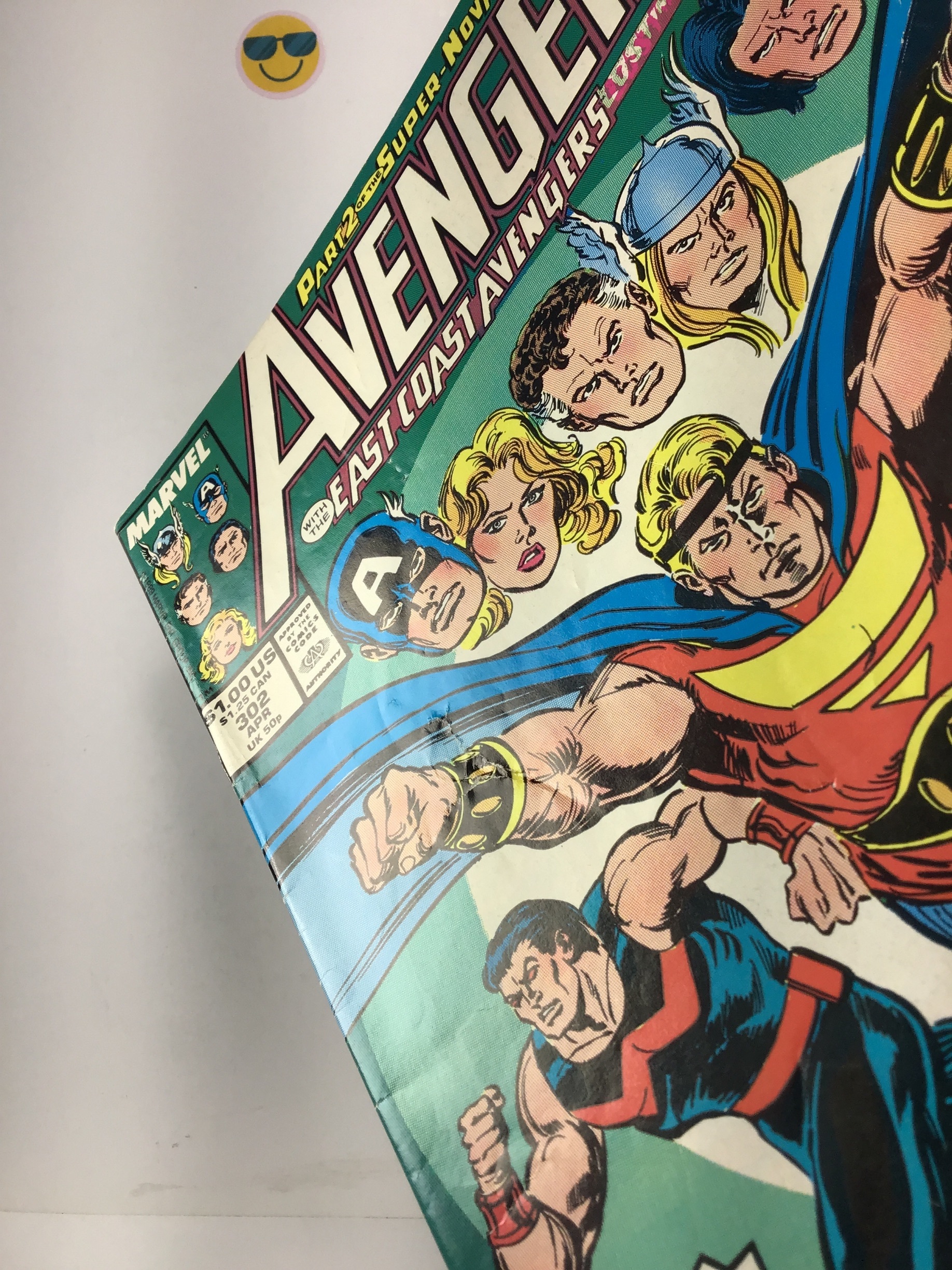 The Avengers #302 (1989) | Comic Books - Copper Age, Marvel, Avengers ...