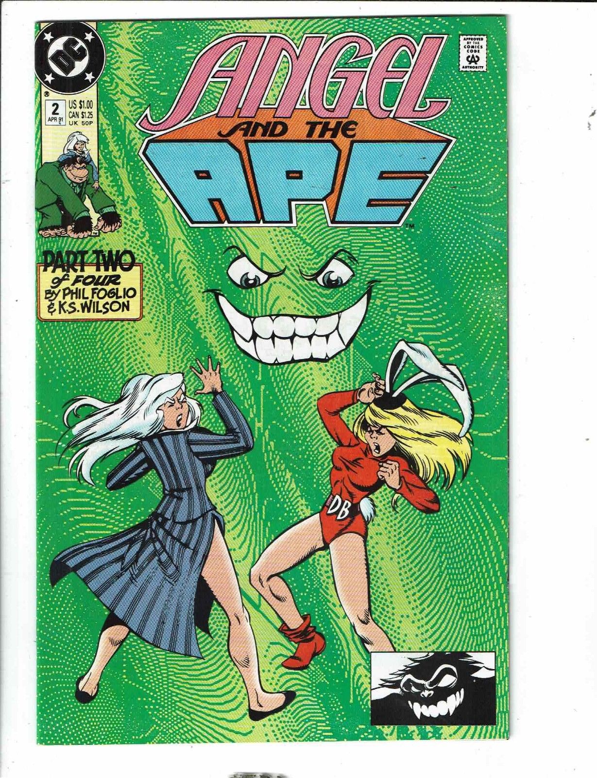 Lot Of 9 DC Comics Angel & The Ape # 1 2 3 4 + Ambush Bug # 1 2 3 4 ...