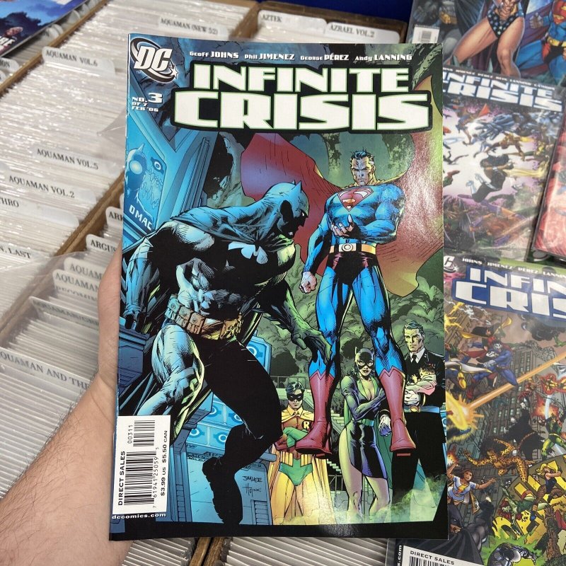 Infinite Crisis 1-7 (2005) 1st Jaime Reyes Blue Beetle DC Comics ...