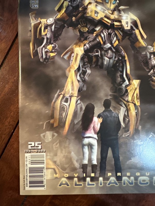 Transformers: Revenge of the Fallen Movie Prequel: Alliance #3 Cover B ...
