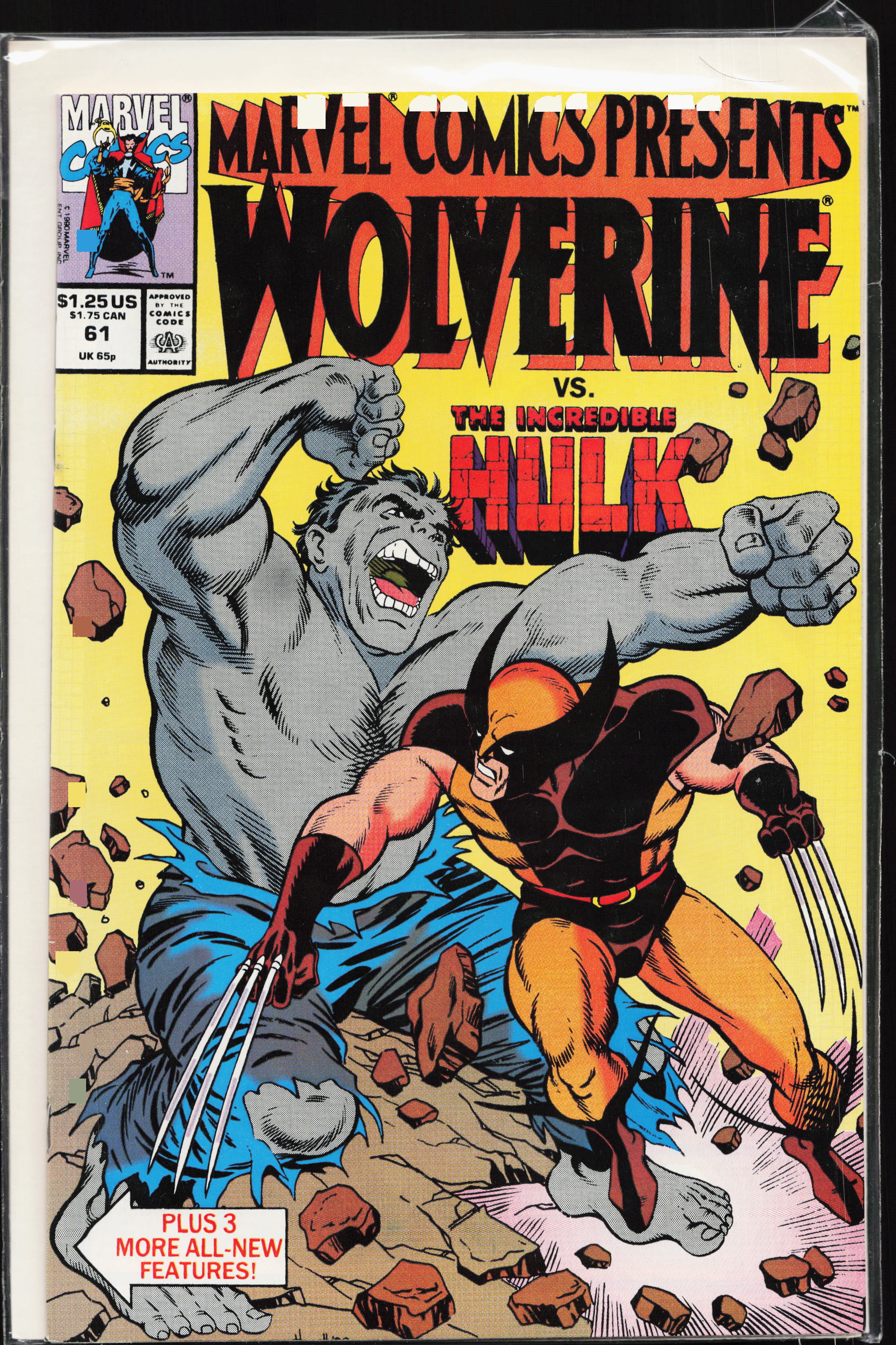 Marvel Comics Presents #61 (1990) Wolverine | Comic Books - Copper Age ...