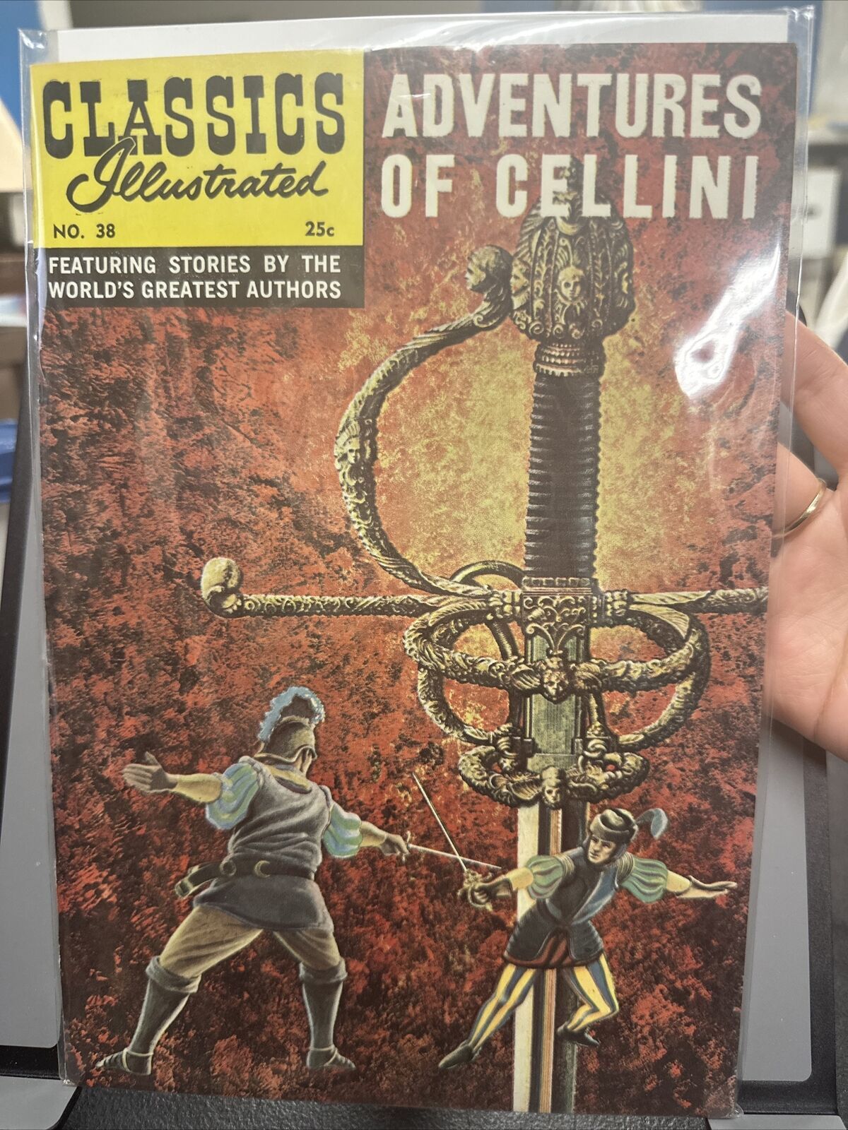 Classics Illustrated Comics No. 38 Adventures of Cellini A1 | Comic ...