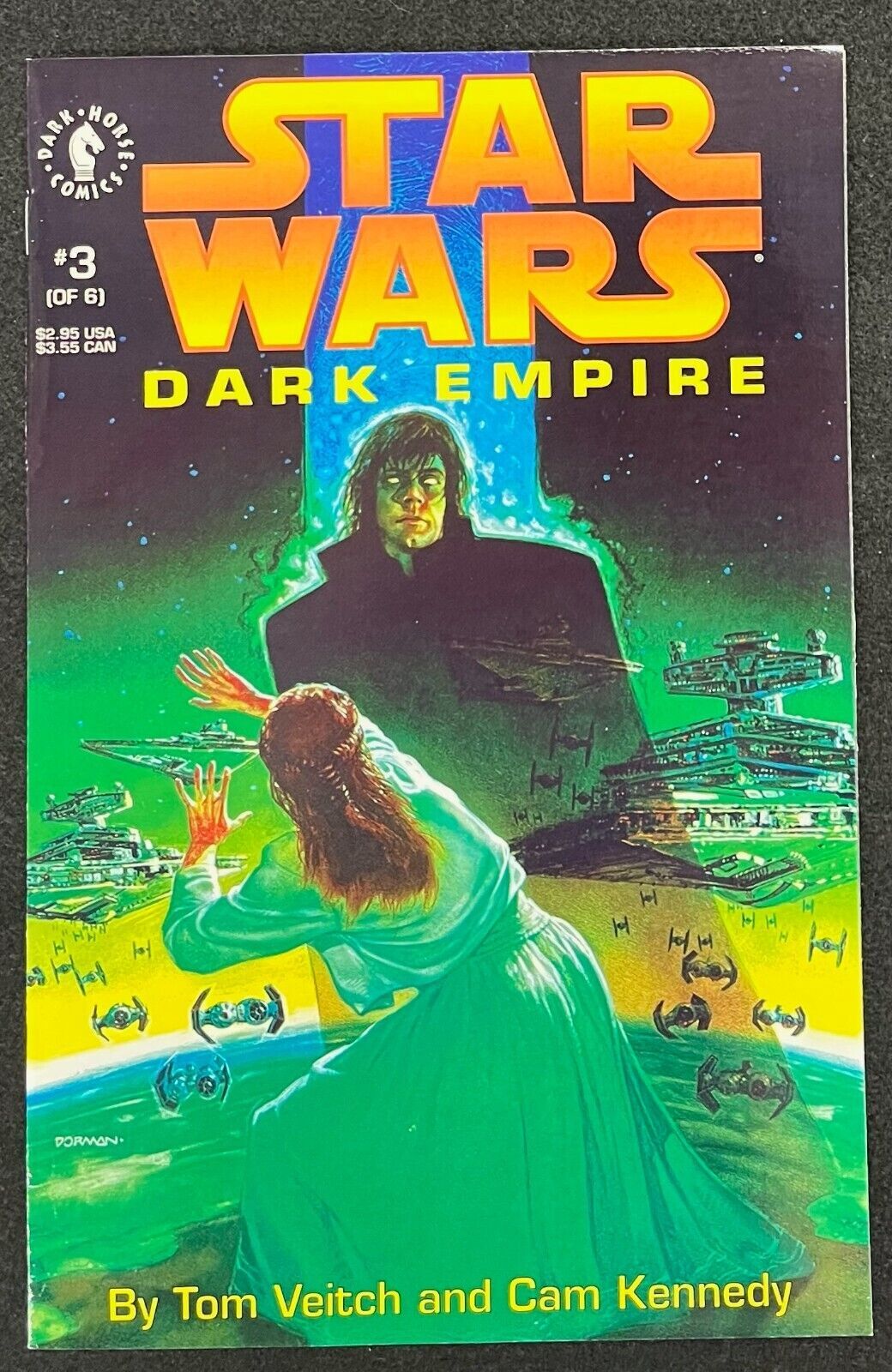 Star Wars: Dark Empire (1991) #3 of 7 NM+ (9.6) Dave Dorman Cover Dark ...