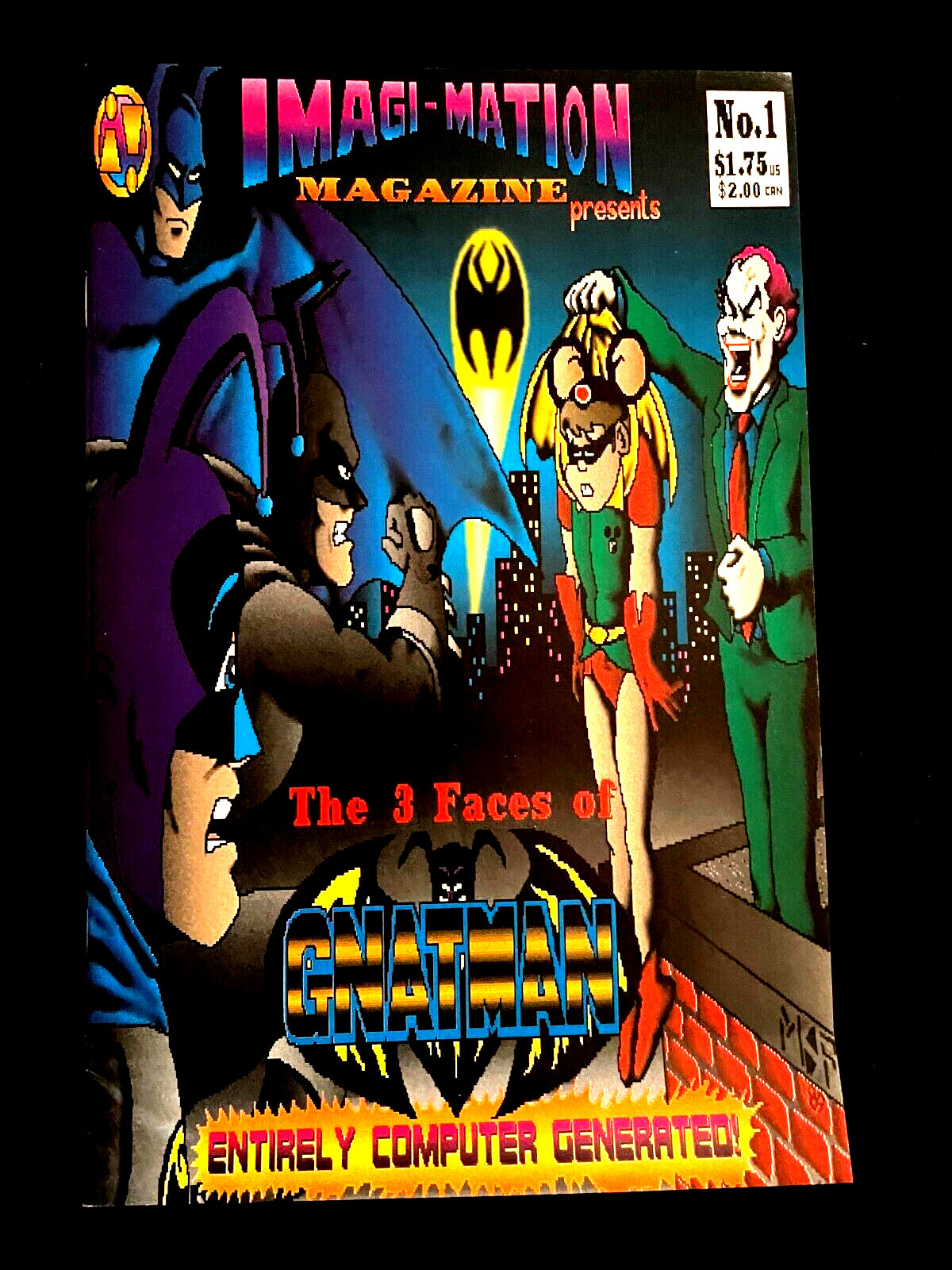 The 3 Faces of Gnatman #1 1989 - Batman Parody by Imagi-Mation | Comic ...