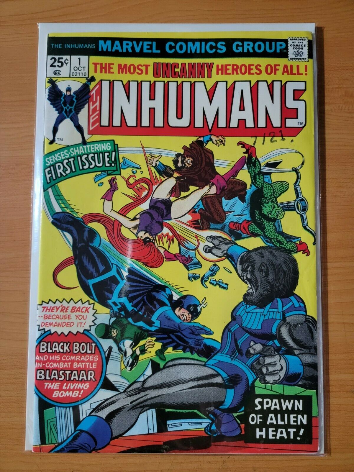The Inhumans #1 ~ NEAR MINT NM ~ 1975 Marvel Comics | Comic Books ...