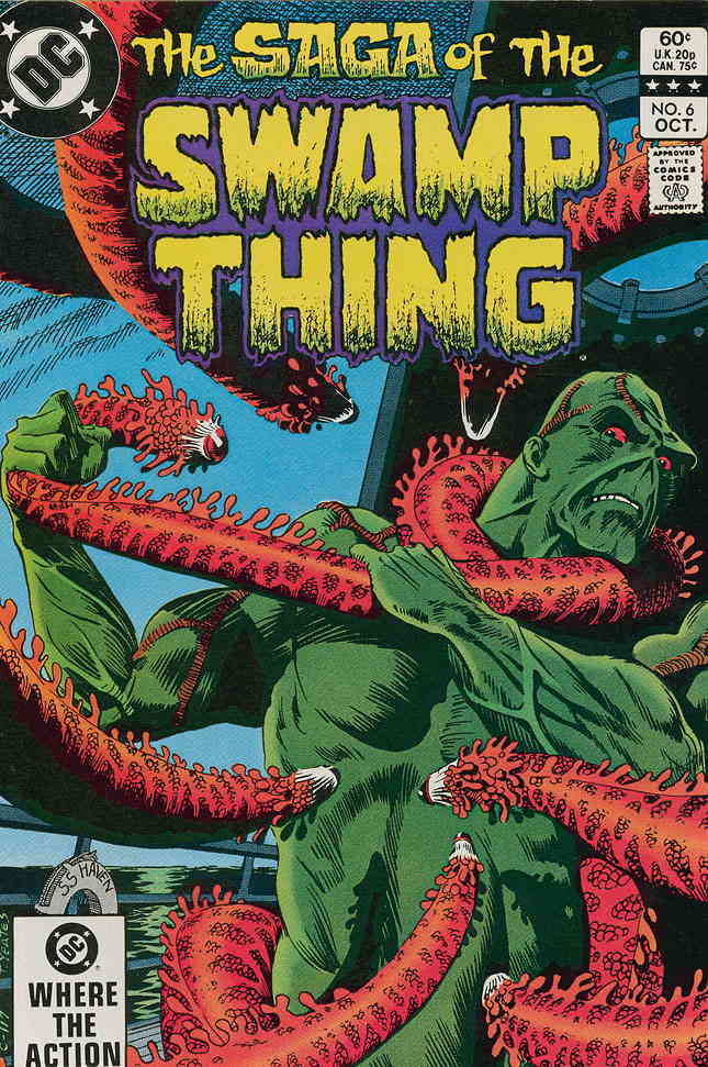 Saga of the Swamp Thing, The #6 FN ; DC | Comic Books - Bronze Age, DC ...