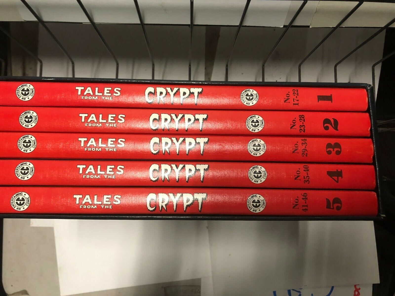 COMPLETE EC LIBRARY TALES FROM THE CRYPT Boxed 5 Book Set 1000+pages ...