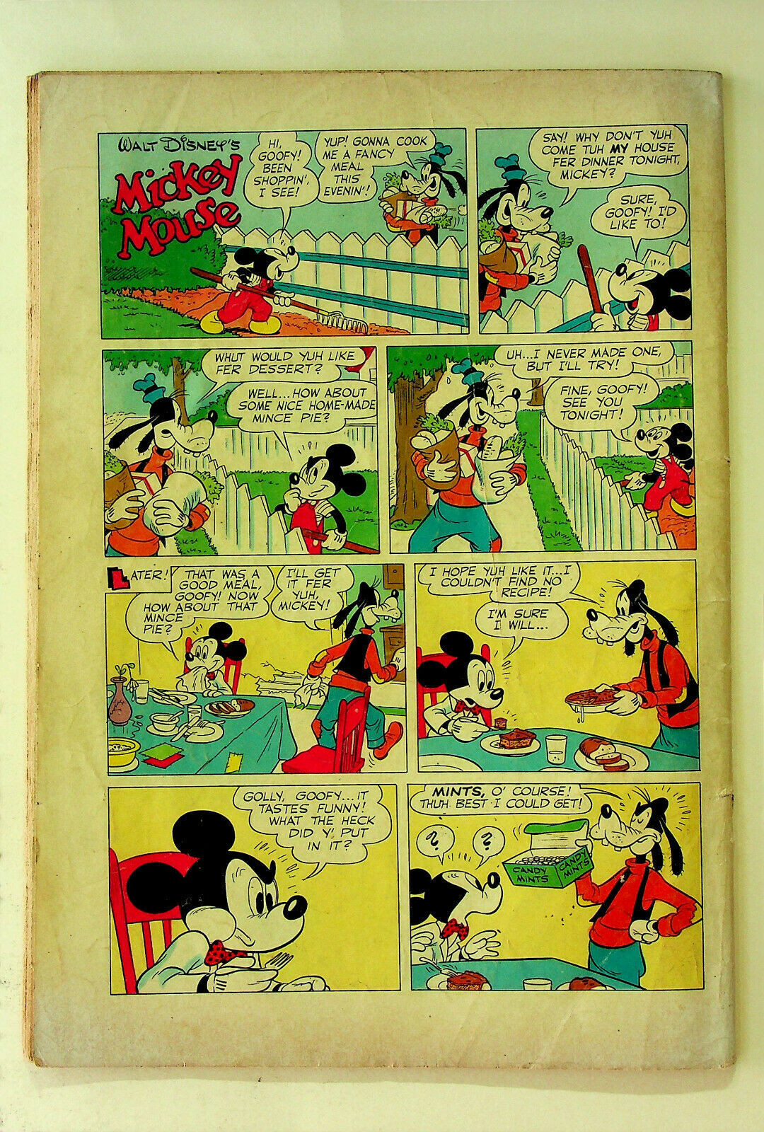Four Color #248 - Walt Disney's Mickey Mouse (1949, Dell) - Good ...