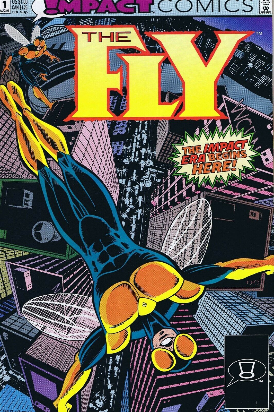 The Fly #3 ORIGINAL Vintage 1991 DC Comics | Comic Books - Copper Age ...