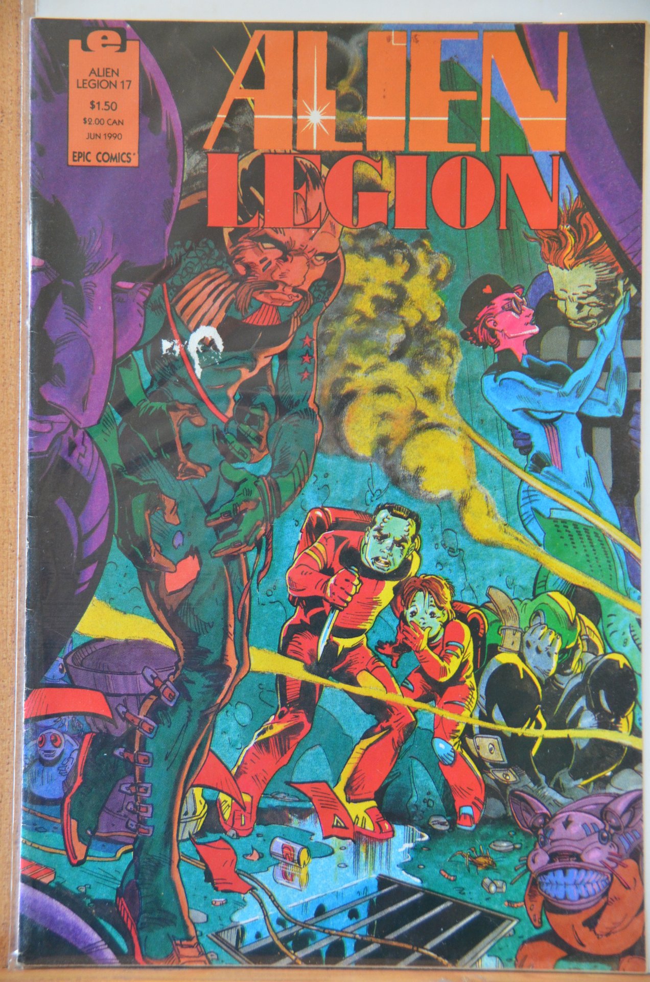 Alien Legion #17 (1990) NM | Comic Books - Copper Age, Epic, Superhero ...
