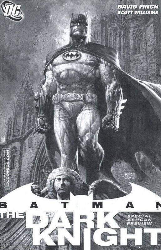 Batman Incorporated/The Dark Knight Special Ashcan Preview Flip Book ...