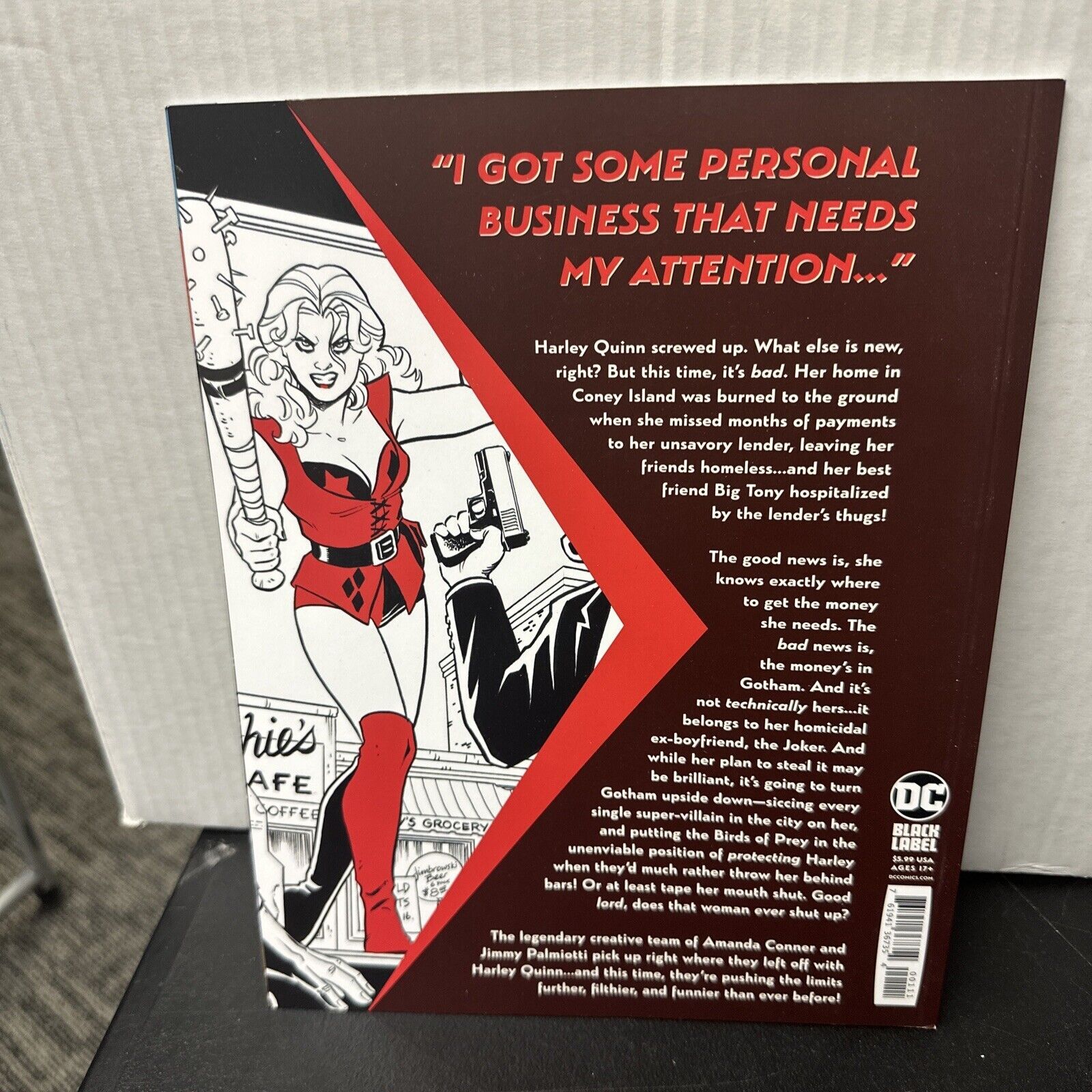 Harley Quinn and the Birds of Prey #1 Amanda Conner Cover A DC Black ...