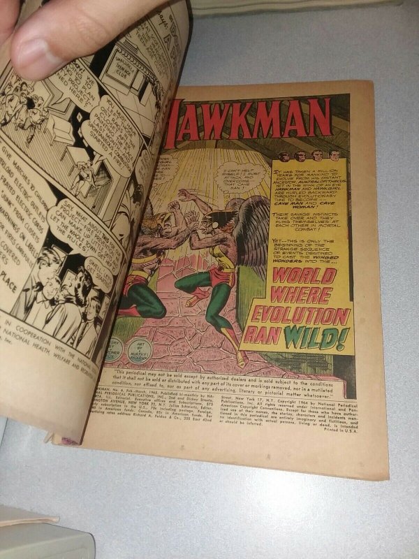Hawkman #6 dc comics 1965 silver age classic key issue murphy anderson ...