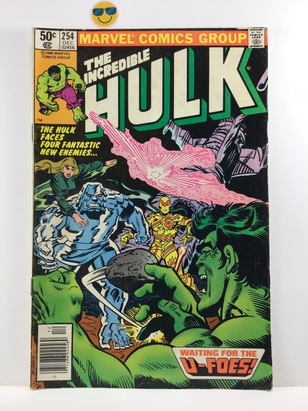 The Incredible Hulk #254 (1980) Key 1 st app U-Foes | Comic Books ...