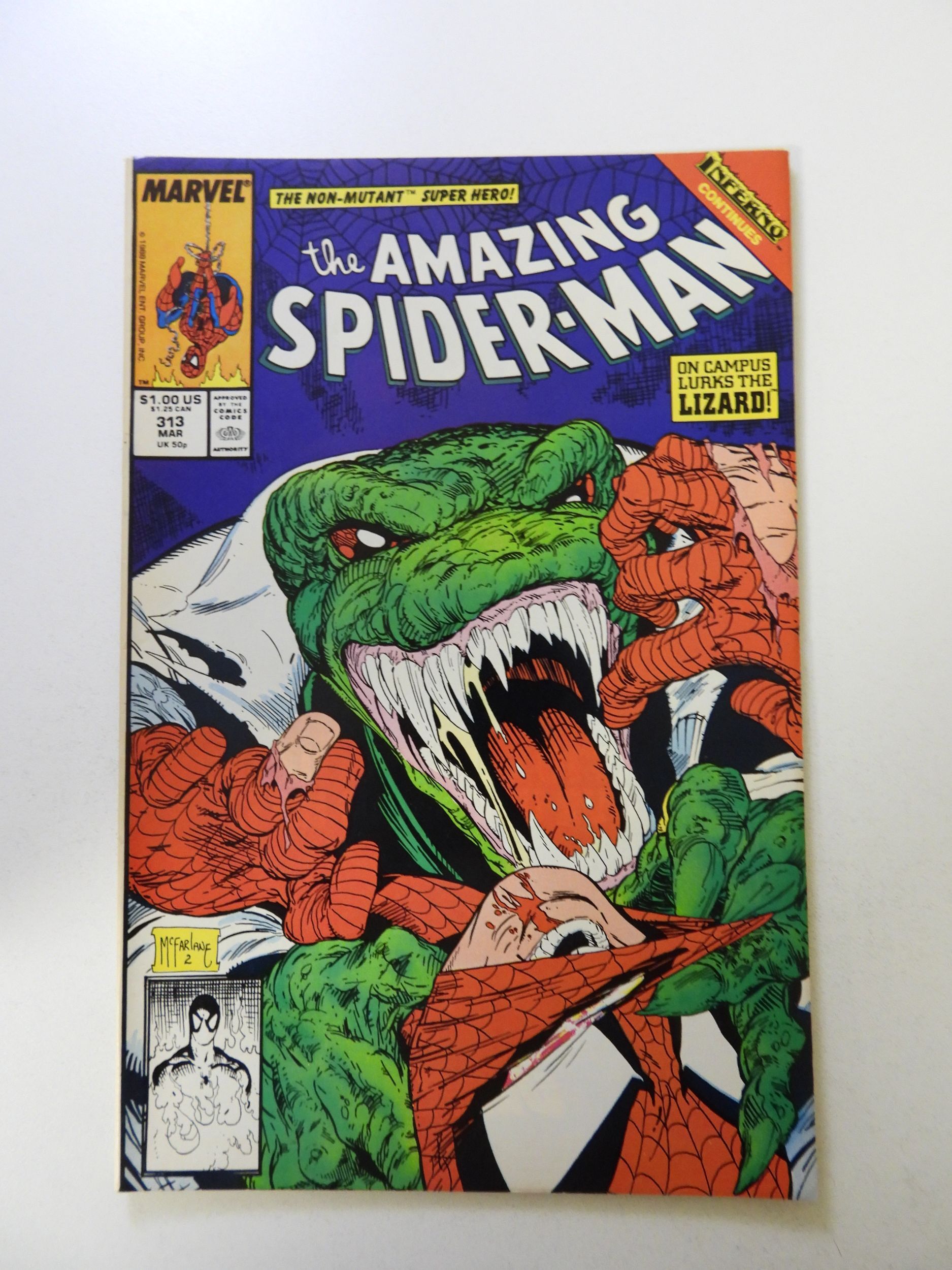 The Amazing Spider-Man #313 (1989) VF- condition | Comic Books - Copper ...