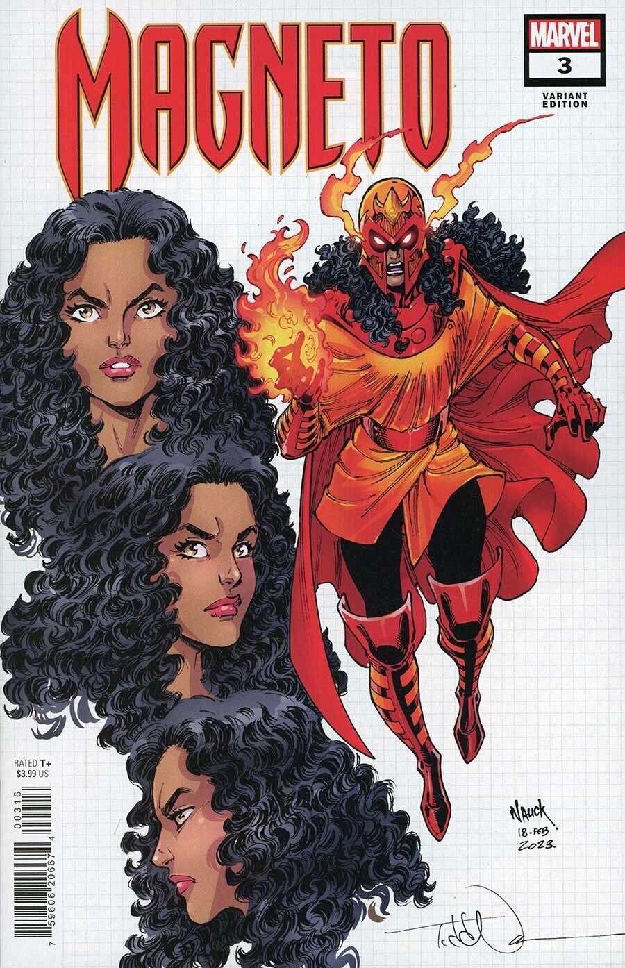 Magneto #3 1:10 Todd Nauck Design Variant Marvel Comics 2023 EB801 ...