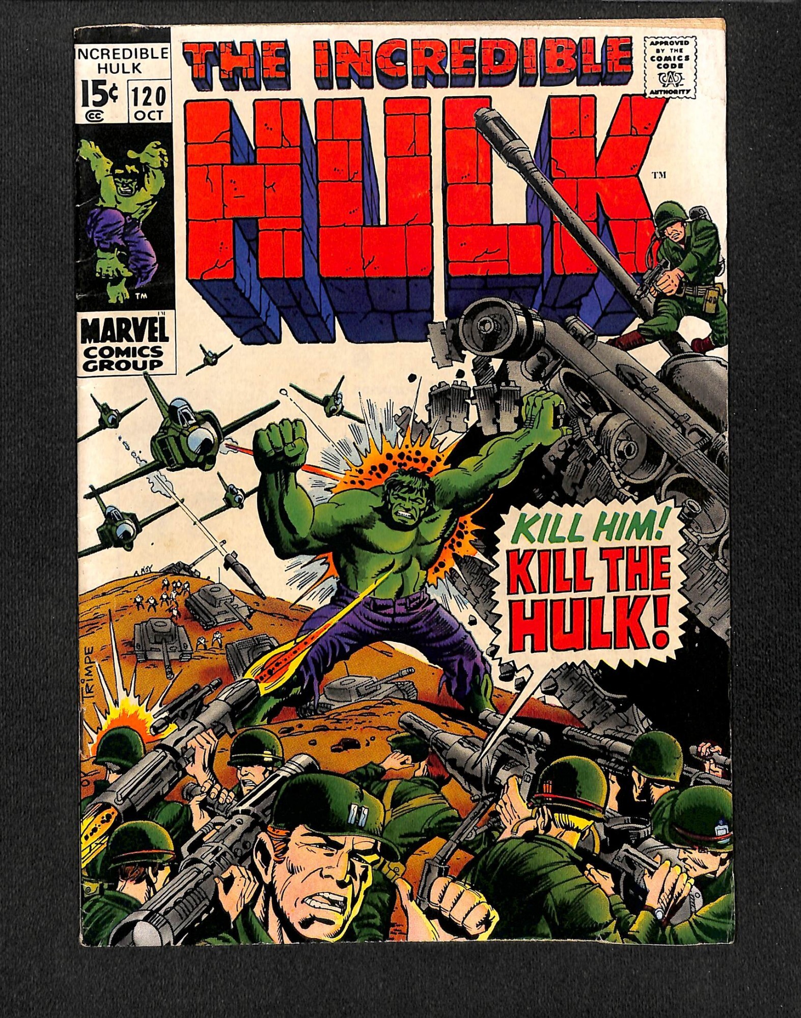 The Incredible Hulk #120 (1969) | Comic Books - Silver Age, Marvel ...