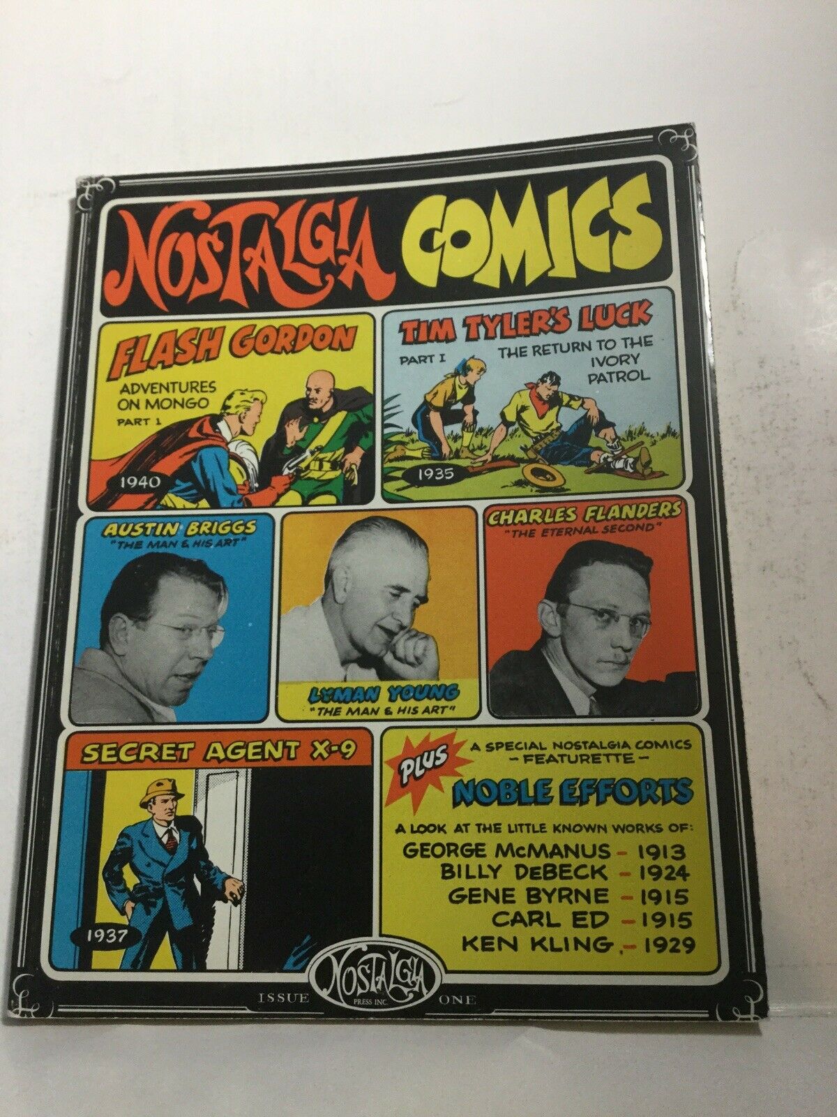 Nostalgia Comics 1 Vf Very Fine 8.0 Nostalgia Press Inc | Comic Books ...