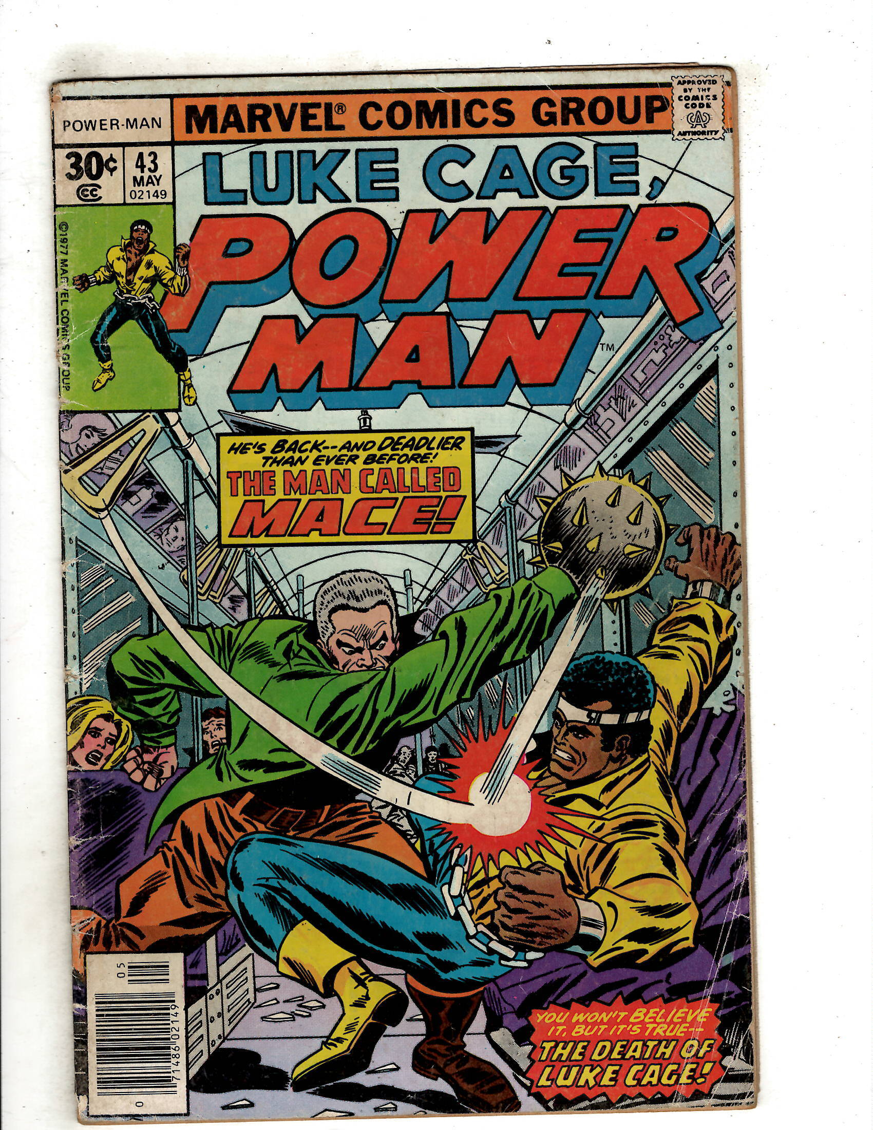 Power Man #43 (1977) OF27 | Comic Books - Bronze Age, Marvel, Superhero ...